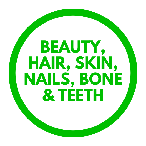 Beauty, Hair, Skin, Nails, Bone & Teeth – Natural Herbal Labs