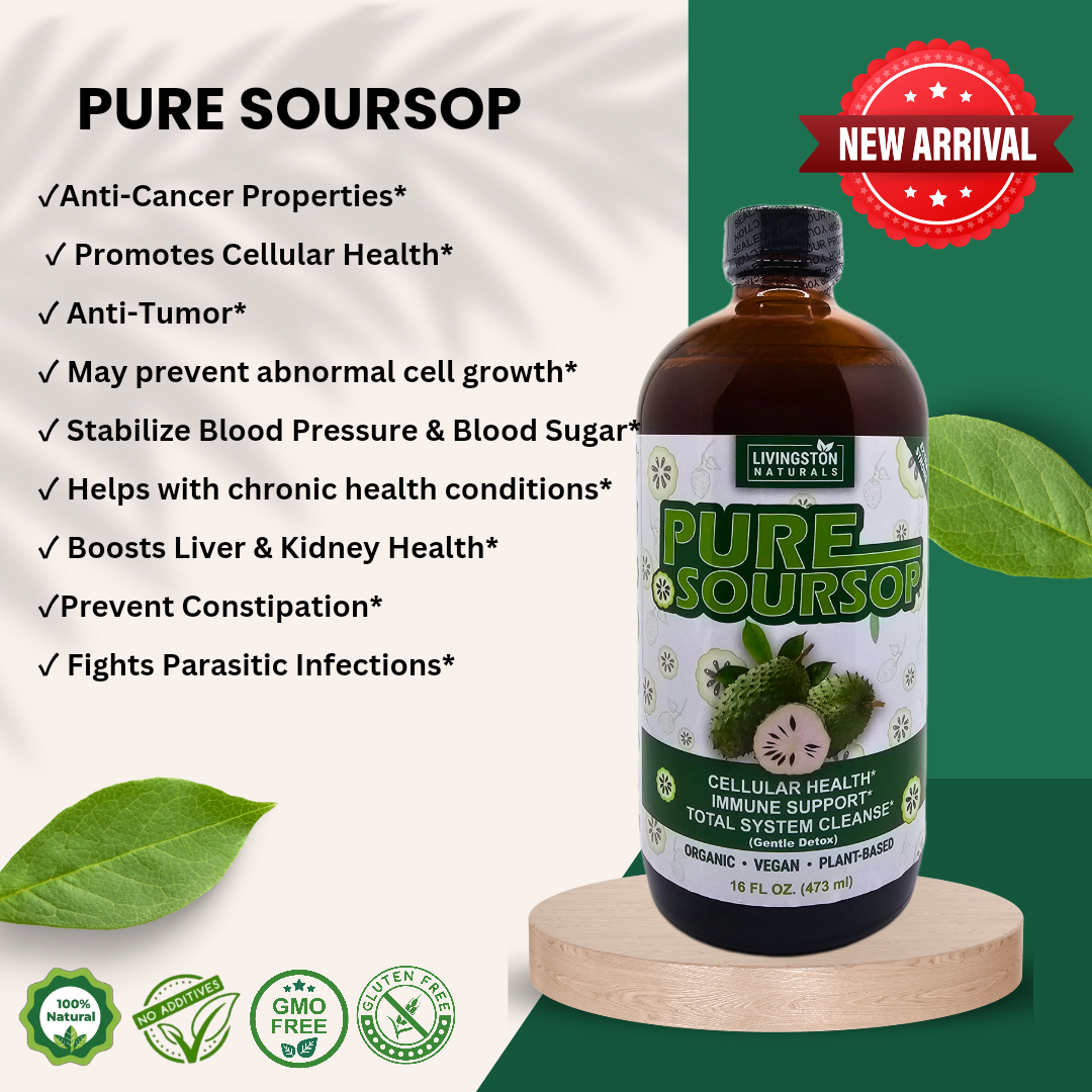 Pure Soursop - 16oz – Natural Herbal Labs