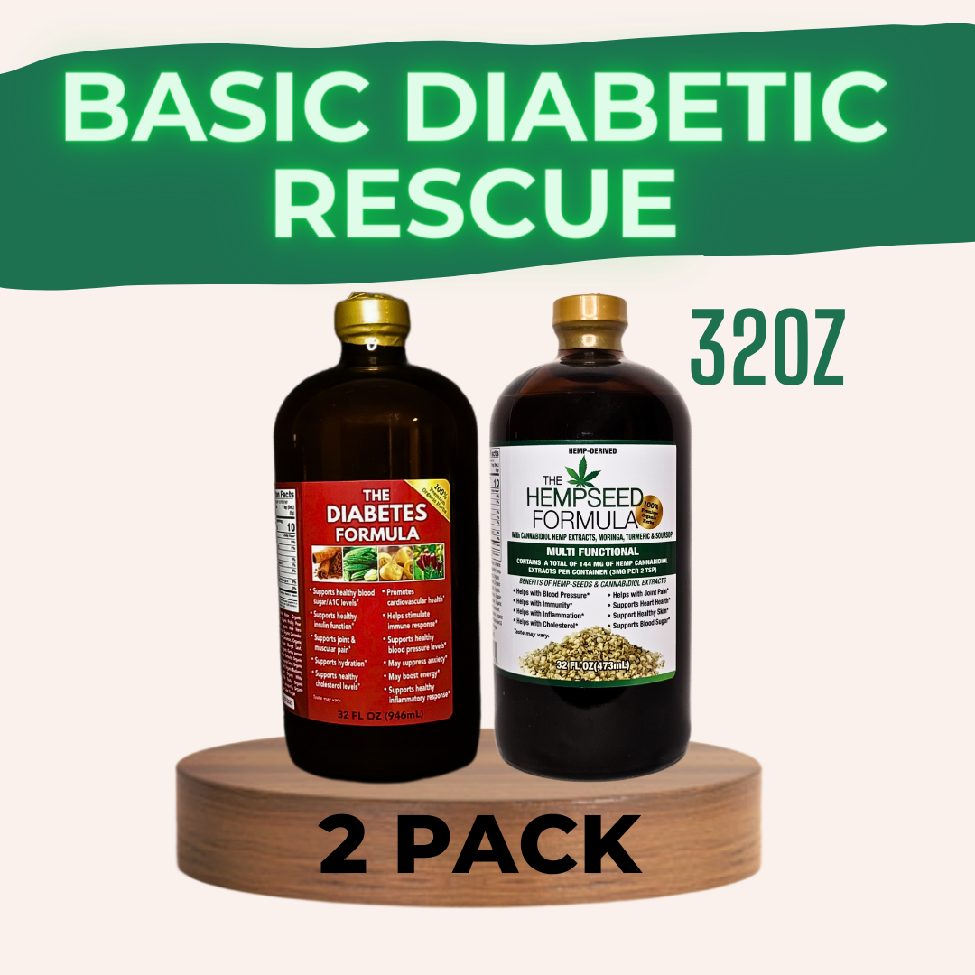 Basic Diabetes Rescue Combination – Natural Herbal Labs