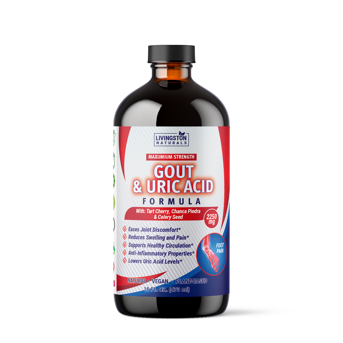 GOUT & URIC ACID FORMULA - 16oz – Natural Herbal Labs