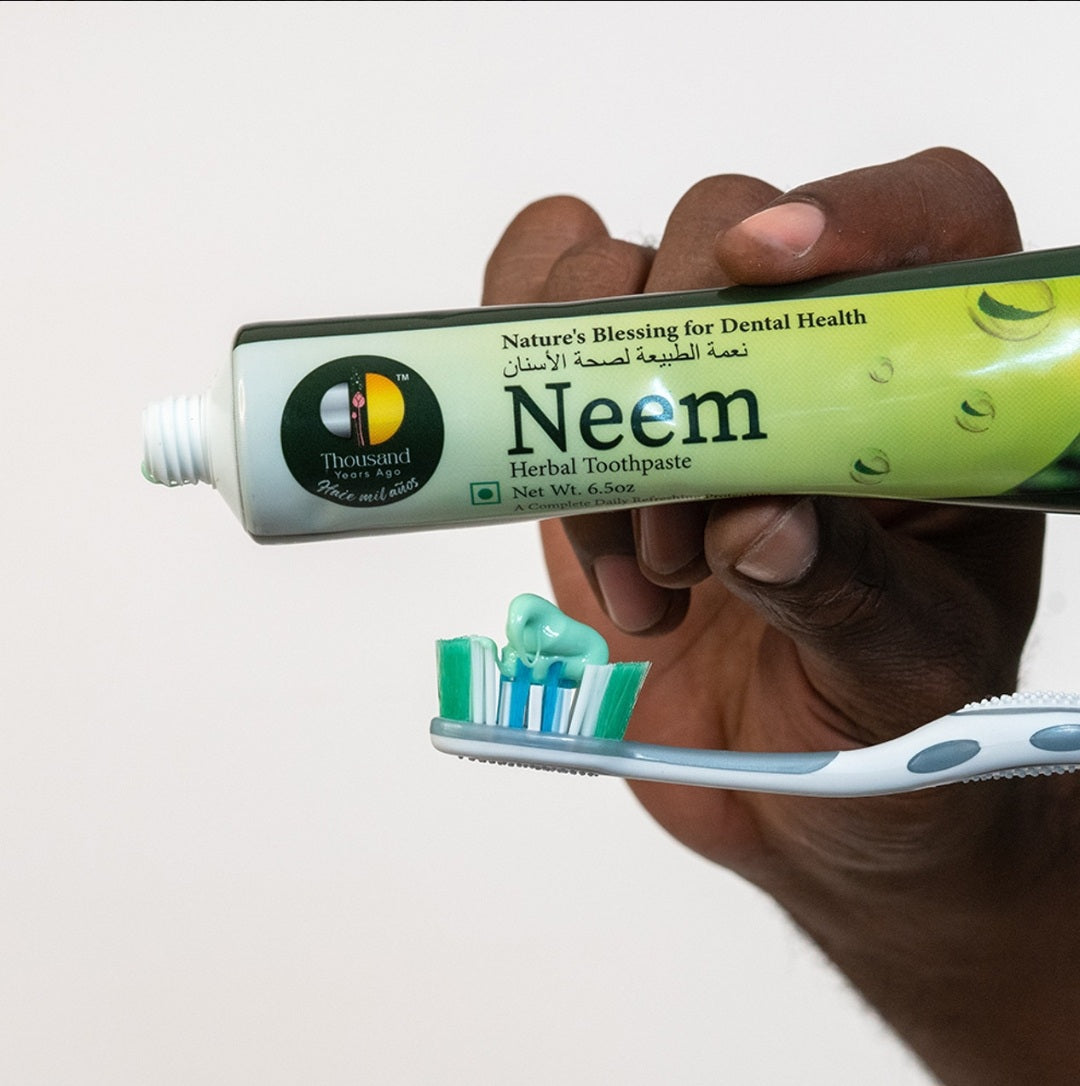 Neem Herbal Toothpaste - 6.5oz – Natural Herbal Labs