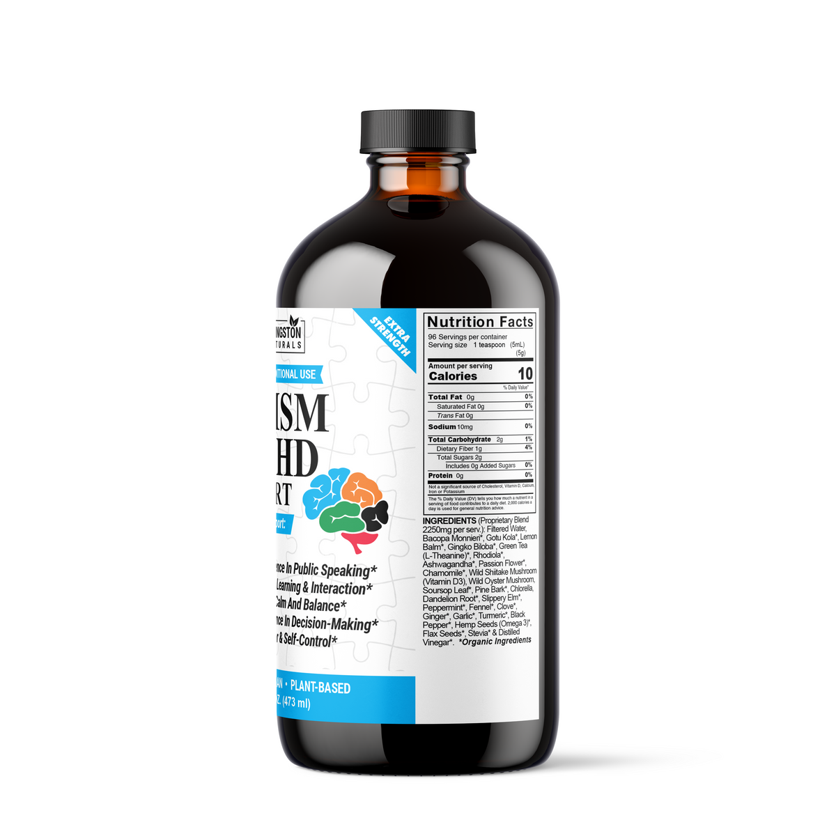 TRADITIONAL AUTISM & ADHD FORMULA - 16oz – Natural Herbal Labs